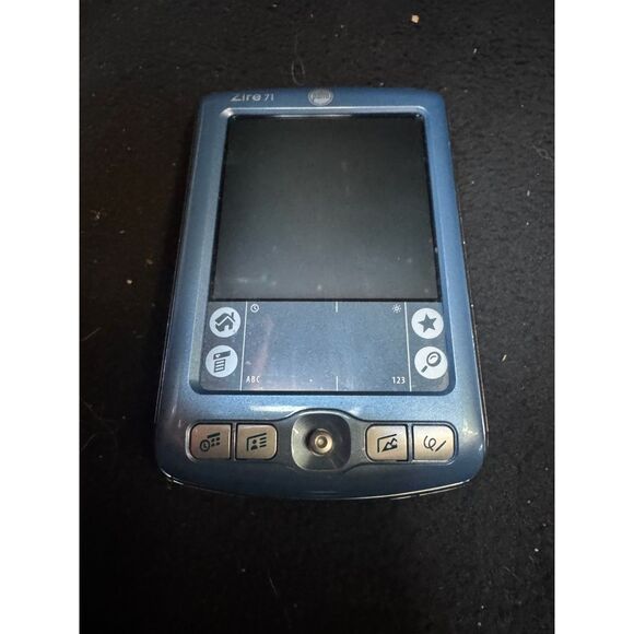 Cell Phones & Accessories | Palm Zire 71 Blue Handheld Pda Pilot ...